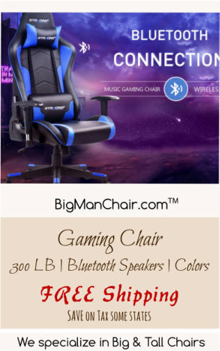 Big Man Executive Chairs and Gaming Chairs for the Big & Tall | Big Man ...