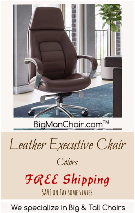 Big Man Executive Chairs and Gaming Chairs for the Big & Tall | Big Man ...